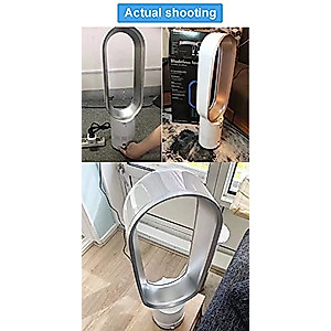 SABYDICAR 16 inch tower fan,quiet bladeless fan with remote control household energy-saving air purifier fan desktop electric fan for summer, bedroom, office, 90 degree rotating,easy operation