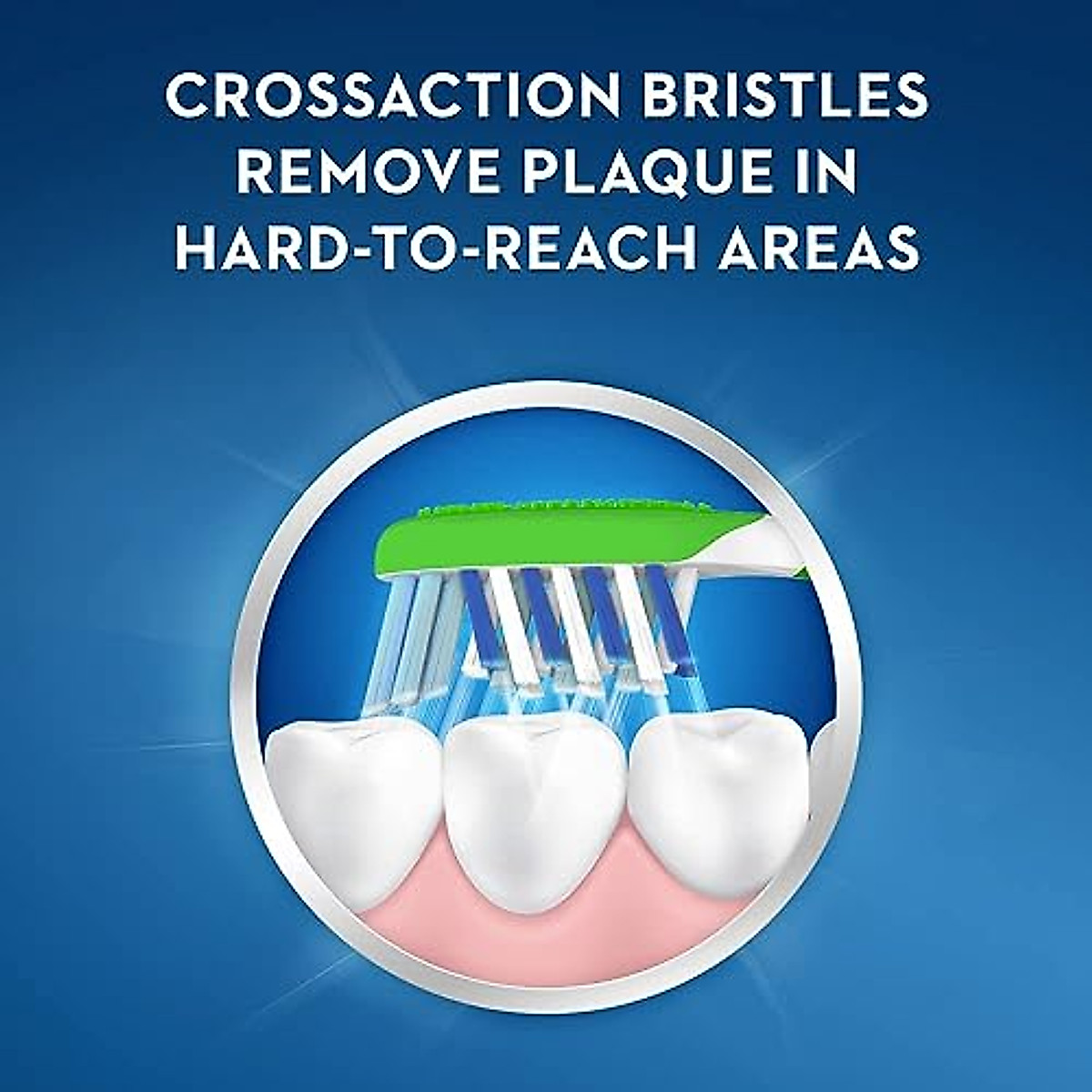 Oral-B Cross Action Kids Toothbrush, Soft Bristles, Ages 6+, 1 count