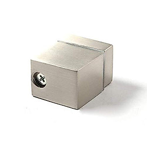 XVL 15-Inch Bathroom Glass Shelf Brushed GS3002L