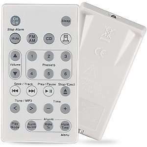 CHUNGHOP Remote Control Compatible with Bose Sound Touch Music Radio System CD AWRCC1 (White)