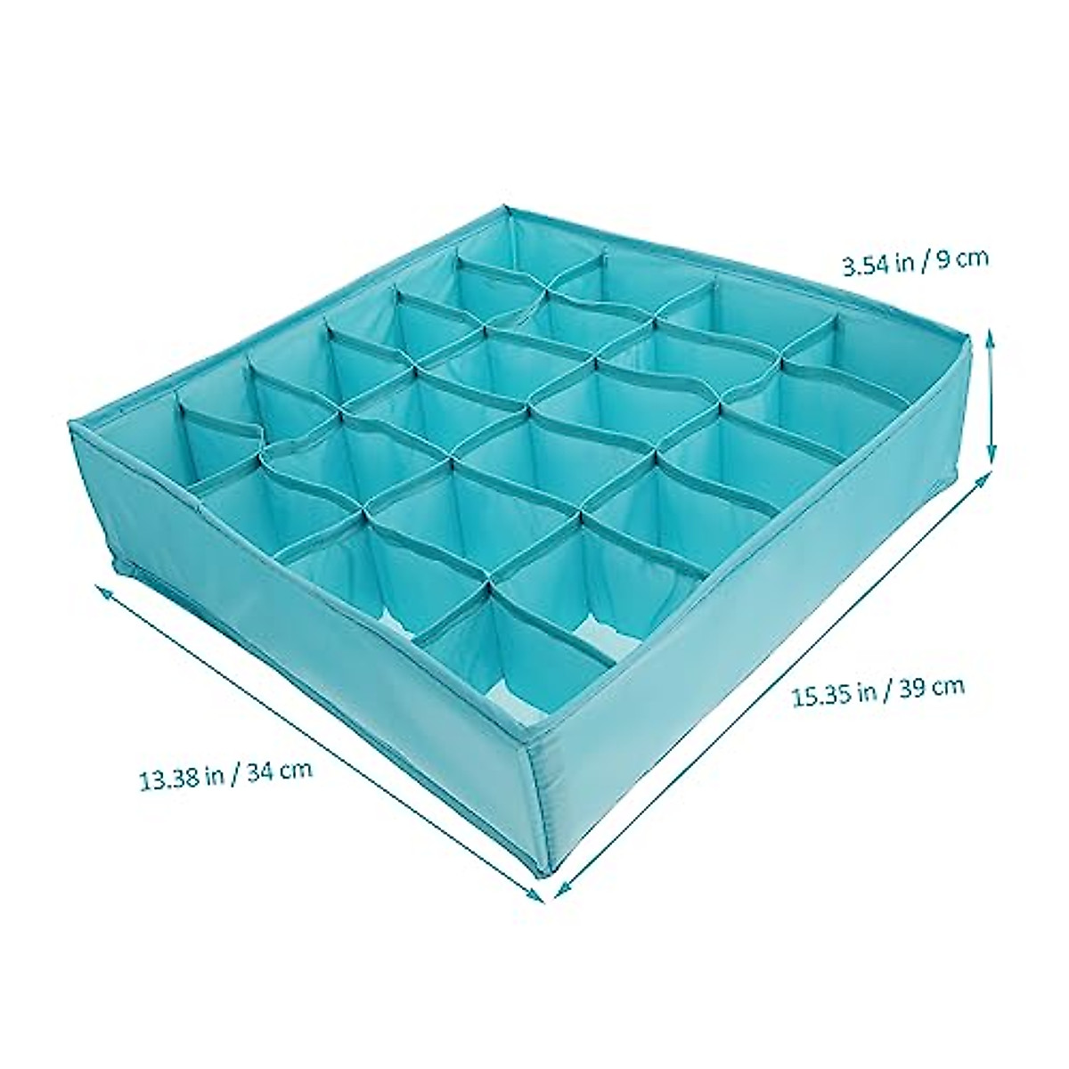 Alipis 1pc Box Underwear Storage Box Underwire Bra Necktie Organizer Clothes Drawers Sock Organizer Box Plastic Bra Storage Drawer Organizer Divider Multi-grid Box Clothing Storage Case