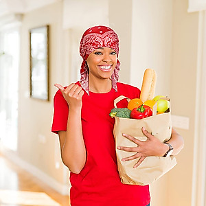 ASHILISIA 4 Pieces Women Chemo Hat Turban Beanie, Pre-Tied Headwraps Headwear Bandana for Hair Loss