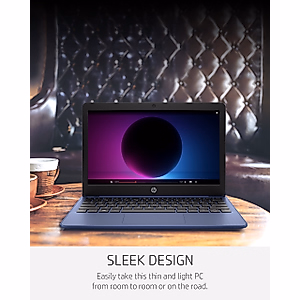 HP Stream 11" Laptop, Intel Celeron N4020, Intel UHD Graphics 600, 4 GB RAM, 64 GB SSD, Windows 11 Home in S mode (11-ak0030nr, Royal blue) (Renewed)