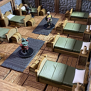 Extruded Gaming Soldier Barracks