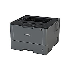 Brother Monochrome Laser Printer, HL-L5200DW, Wireless Networking, Mobile Printing, Duplex Printing, Amazon Dash Replenishment Enabled (Renewed)