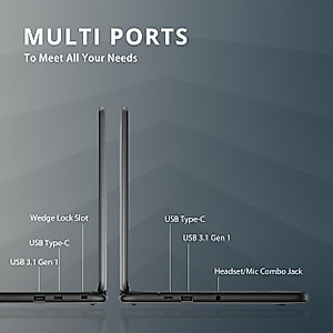 Dell Chromebook 11 3100 Rugged Chromebook, 11.6" HD Anti-Glare Screen, Intel Celeron N4020, 4GB LPDDR4 RAM, 16GB eMMC Storage, Spill-Resistant Keyboard, HD Webcam, WiFi 5, Black, Chrome OS