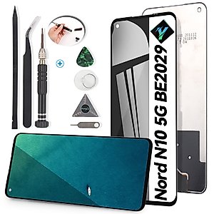 YWLRONG LCD for OnePlus Nord N10 5G LCD Screen Replacement Touch Display Digitizer Assembly with Tools for Nord N10 5G BE2029