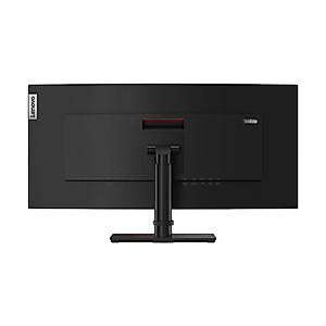 Lenovo ThinkVision T34w-20 34" WQHD Curved Screen WLED LCD Monitor - Raven Black - 3440 x 1440 - HDMI - DisplayPort - USB Hub - USB Type-C
