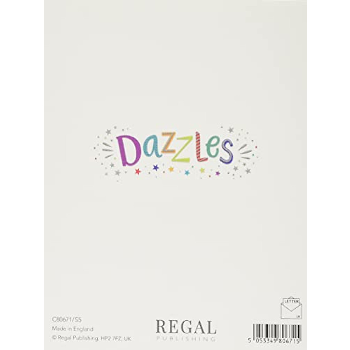 Regal Publishing Modern Birthday Card Son in Law - 8 x 6 inches -