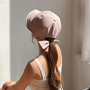 VIEWLAP Cotton 100% Wide Brim Bucket Hat with Ribbon Point Mesh Lining Adjustable Sun Hat for Women Girls (Pink)