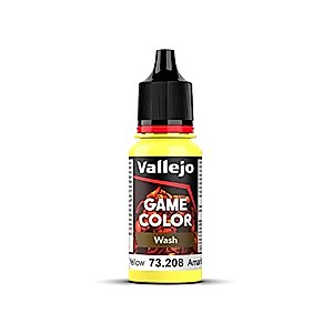 Vallejo Game Color 73208 Yellow Wash (18ml)