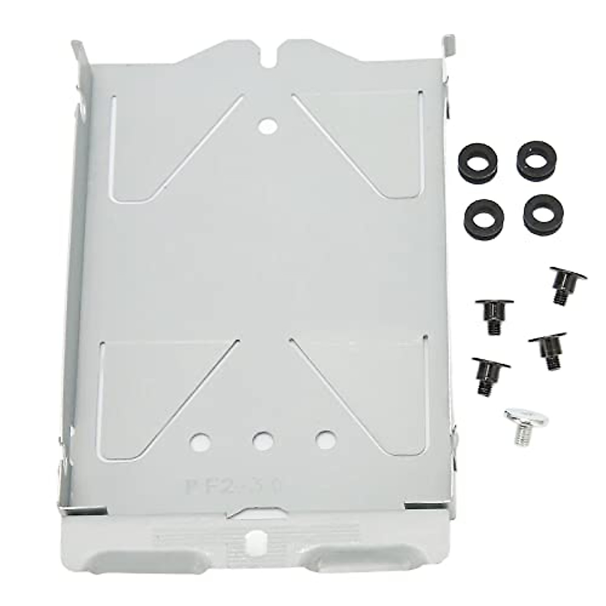 Game HDD Tray Metal PS4 1200 Hard Disk Drive HDD Mounting Bracket, Super Slim Replacement Game Console Hard Disk Drive Bracket for PS4 1200, Easy to Install