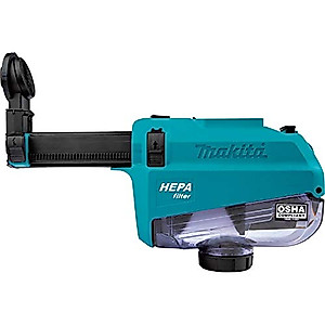 Makita DX05 Dust Extractor Attachment with Hepa Filter Cleaning Mechanism