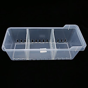 Fridge Organizer Bin, Lidless Refrigerator Organizer Bin Multipurpose Versatile Multi Purpose for Bathroom for Kitchen(S)