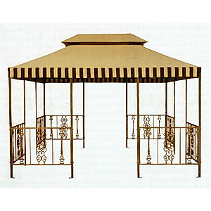 Garden Winds PH Victorian Gazebo Replacement Canopy Top Cover - RipLock 350