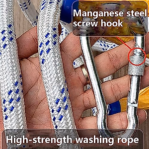 Safety Ladder,Home Emergency Escape Ladder - Portable Fire Escape Ladder,Rope Ladder/10M/32.8Ft