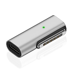 AreMe 140W 90 Degree USB C to Magnetic 3 Charging Adapter Compatible with MacBook Pro 2023 (M2, 14/16 inch), MacBook Air 2022 (M2), MacBook Pro 2021 (M1, 14/16 inch)