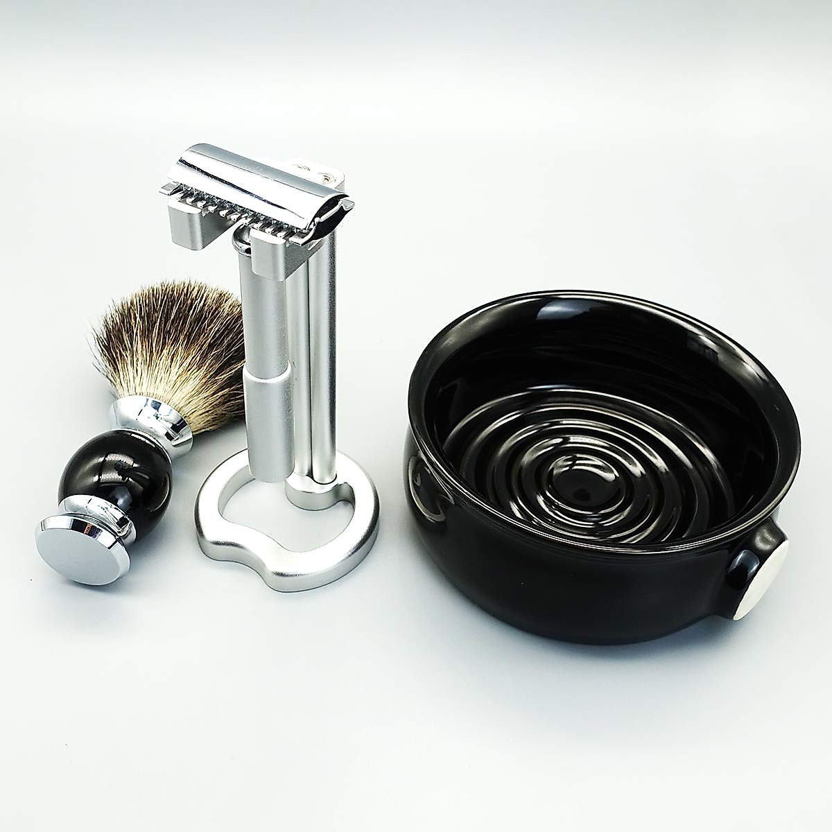Bicrops Zinc Alloy Razor Holder, Suitable For A Variety Of Razors, Razor Holders That Can Extend The Life Of The Razor