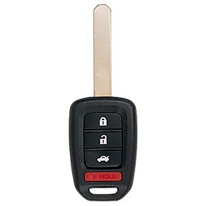 Keyless2Go Replacement for Keyless Entry Remote Car Key Fob for Select 2016 2017 Honda Accord & Civic Vehicles 35118-T2A-A60