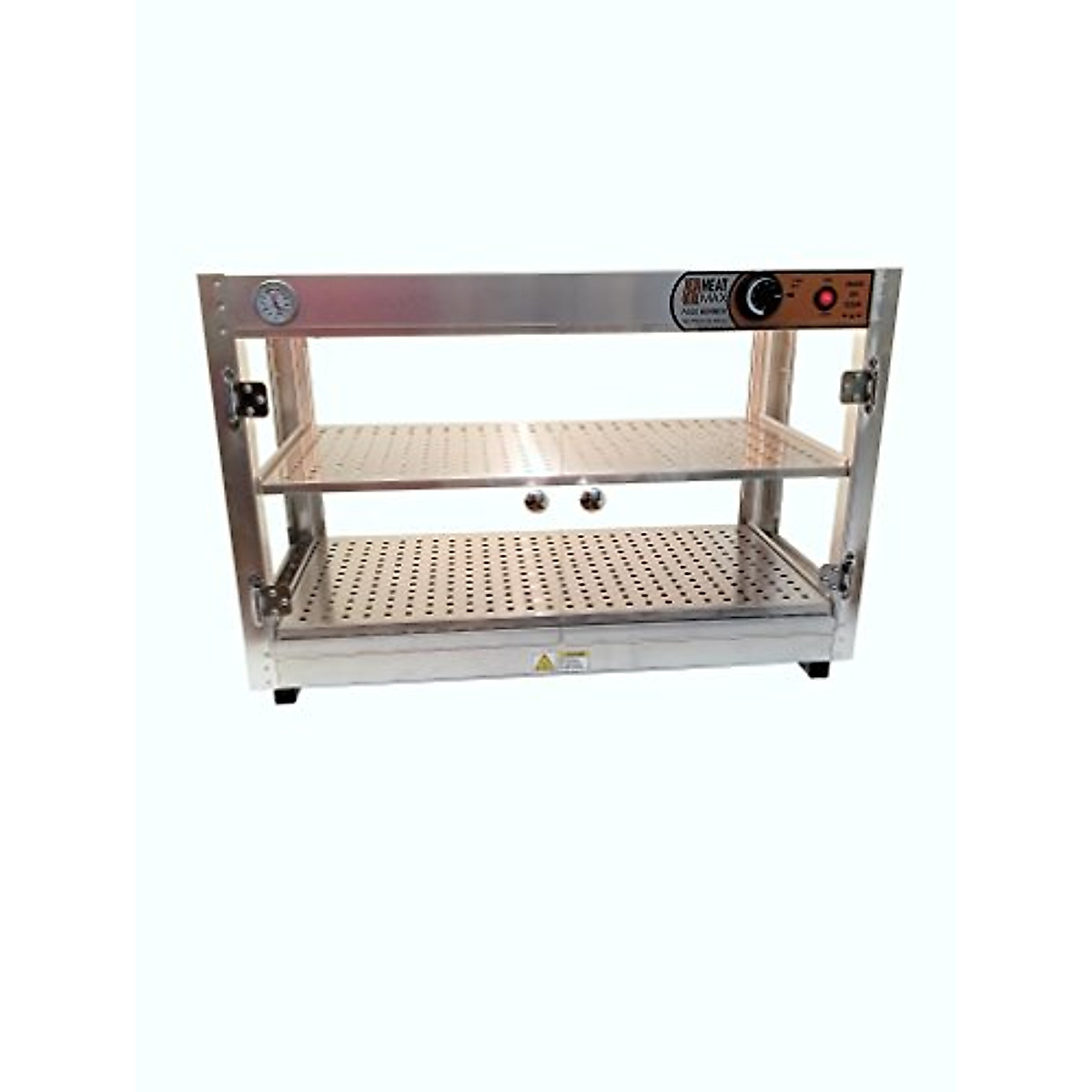 HeatMax 30x15x20 Commercial Food Warmer, Pizza, Pastry, Patty, Empanada, Catering, Concession, Fund Raising, Heated Display Case - Made in USA with Service and Support