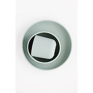 Silicone Dinnerware Set, Plate Bowl Cup, Toddler and Baby (Blue)