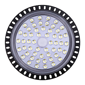 Viugreum 10 Pack 200W UFO LED High Bay Light, 20000LM 6500K Daylight White LED Warehouse Lighting, IP65 Waterproof Commercial Bay Lighting for Garage Barn Workshop