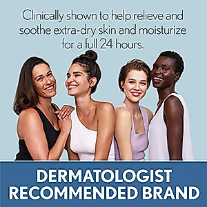 Aveeno Skin Relief Moisturizing Lotion for Very Dry Skin with Soothing Triple Oat & Shea Butter Formula, Dimethicone Skin Protectant Helps Heal Itchy, Dry Skin, Fragrance-Free, 12 fl. oz