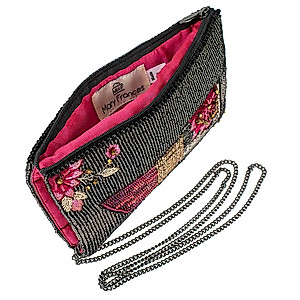 Mary Frances womens Glammed Up Crossbody Phone Sling Bag, Multi, Small US