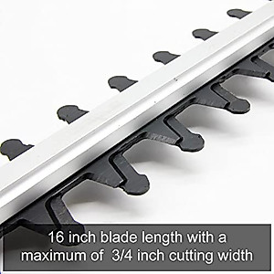 EQUIPMAXX Long Reach 2 in 1 Electric (Corded) Pole Hedge Trimmer & Chainsaw, Telescopic Extension Pole Tool for Garden Pruning and Branch Cutting (Extends to 7 1/2 Feet)