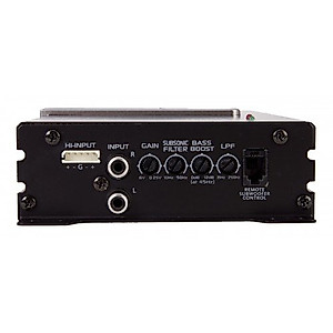 Soundstream PN1.650D 650W Monoblock Picasso Nano Class-D Amplifier,Black & Silver