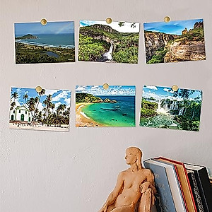 Dear Mapper Brazil Natural Landscape Postcards Pack 20pc/Set Postcards From Around The World Greeting Cards for Business World Travel Postcard for Mailing Decor Gift