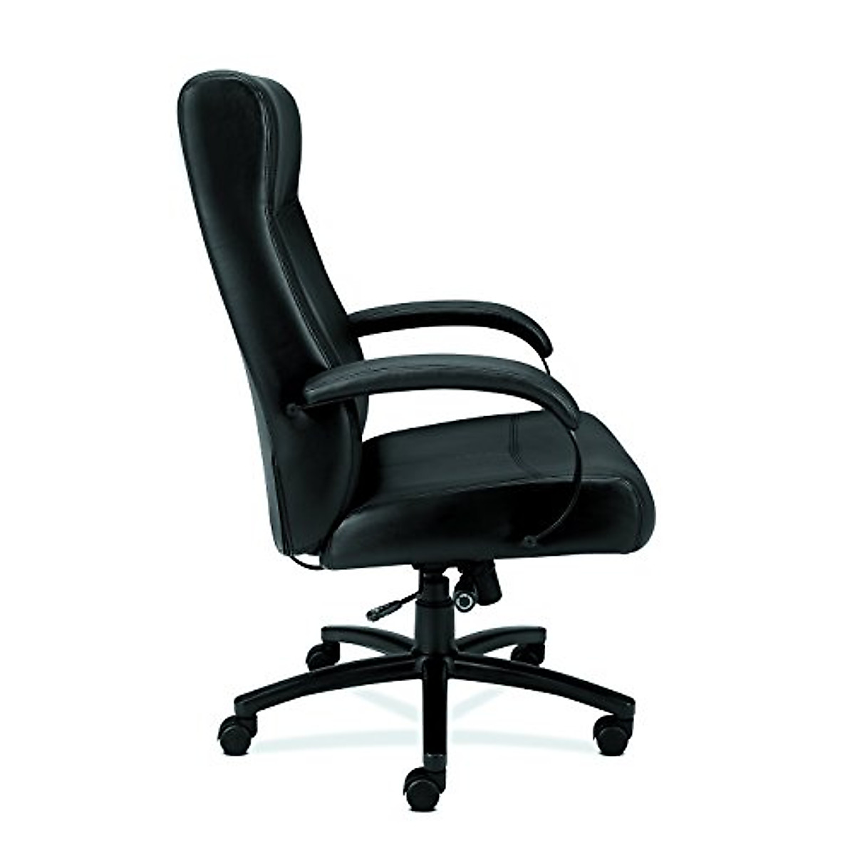 HON Validate Big and Tall Executive Chair - Leather Computer Chair for Office Desk, Black (HVL685)