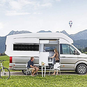 FLP 400W 12V Portable Bendable Solar Panel Battery Charger Kit 2x200Watt 12 Volt Monocrystalline PV Module for Car RV Marine Boat Caravan Off Grid System