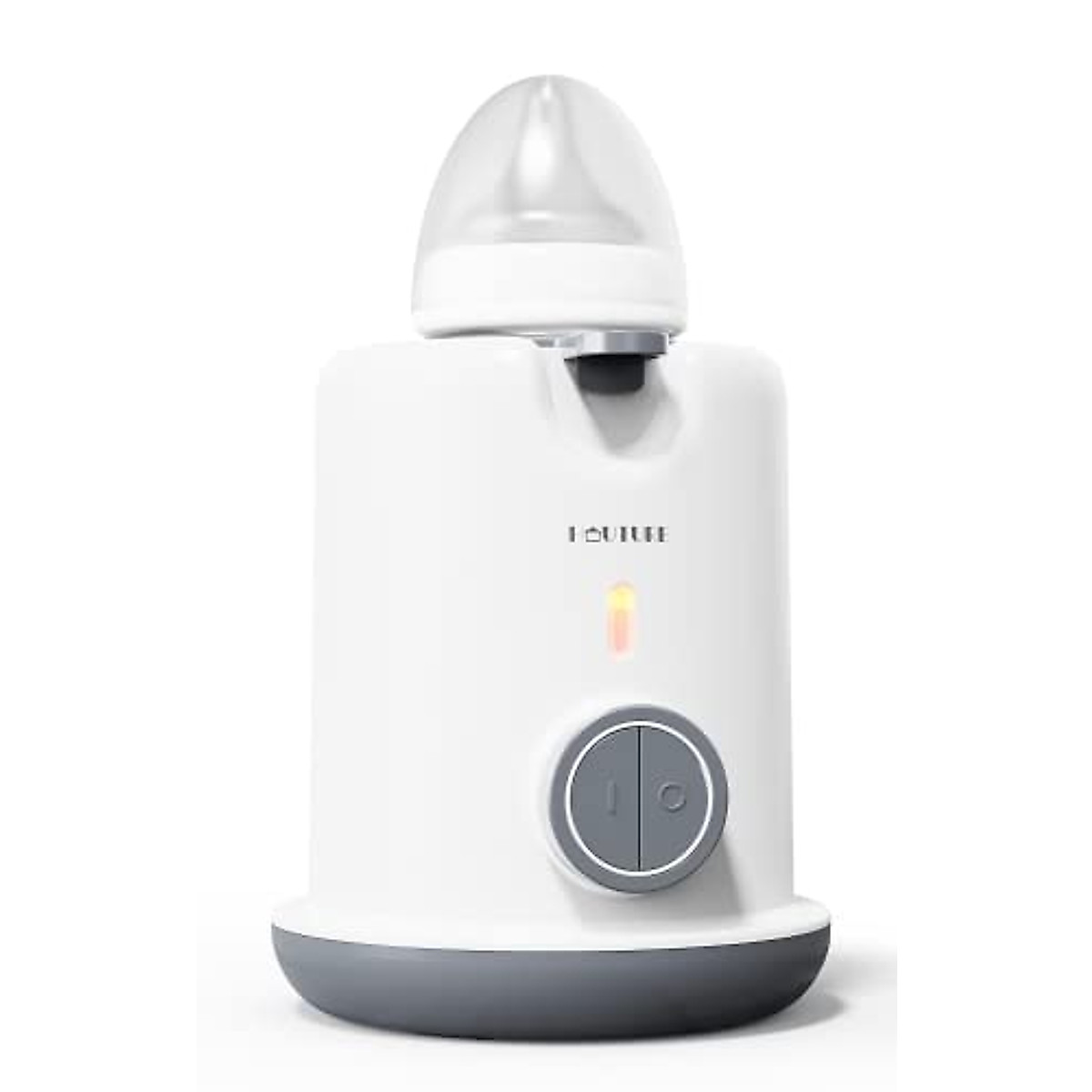 Baby Bottle Warmer 2-in-1 Bottle Warmer for Breastmilk or Formula One Button Control Easy to Use with Water Vial