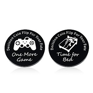 Funny Stocking Stuffers for Men Gamer Gifts Boyfriend Christmas Gifts Stocking Stuffers for Teens Boys Gift Decision Gifts for Gamers Son Husband Brother Birthday Valentines Gifts for Him Double-Sided