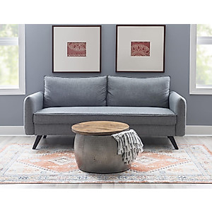 Powell Royce Small Pewter Drum With Storage D1241A19SS