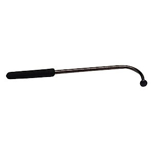 Remo Talking Drum Mallet, Aluminum Curved Stick, Plastic Tip, 5.5" Foam Handle, Black