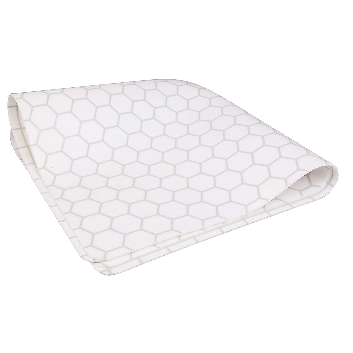 Double-Sided Role Playing RPG Game Mat- Reversible Silicone Battle Matte Grid w Hexes and Squares- XL 20"x20"-Foldable, Rollable, Wet Eraseable - Made for D&D Dungeons Dragons, Pathfinder and More