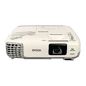 Epson PowerLite 98 Projector 3000 Lumens HD 1080i HDMI H577A, Bundle: Remote Control, Power Cable, HDMI Cable