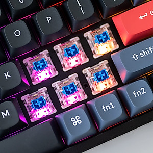 Keychron K6 Pro QMK/VIA Wireless Mechanical Keyboard, Custom Programmable Macro, Hot-Swappable Keychron K Pro Brown Switch, 65% Layout Aluminum Frame RGB Backlit Office Keyboard for Mac Windows Linux