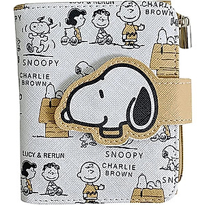 TCB Creations Snoopys Cartoon Dog Character Themed Coin Purse Wallet