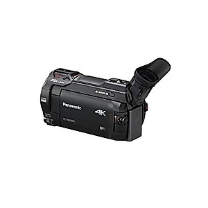 Panasonic 4K Cinema-Like Video Camera Camcorder HC-WXF991K, 20X Leica DICOMAR Lens, 1/2.3" BSI Sensor, 5-Axis Hybrid O.I.S, HDR Mode, EVF, WiFi, Multi Scene Video Recording (Black)