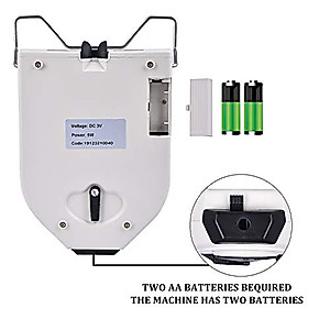 Digital PD Meter, Optical Digital Pupilometer with LCD Display Optical PD Meter (White)