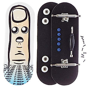 P-REP Finn - Solid Performance Complete Wooden Fingerboard (Chromite, 34mm x 97mm)