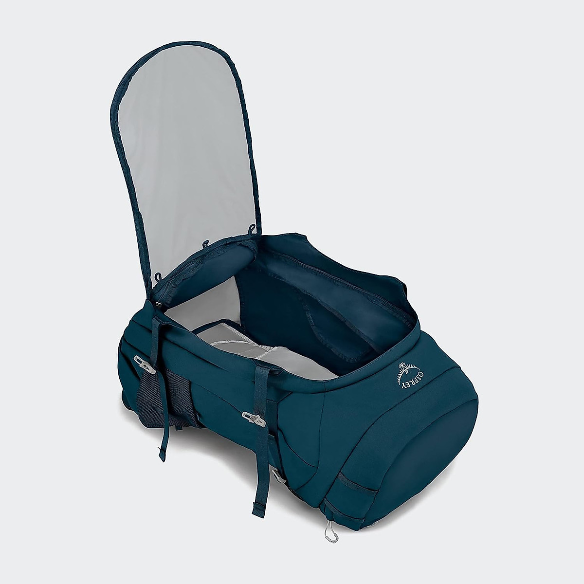 Osprey Fairview Trek 70 Women's Travel and Backpacking Backpack, Night Jungle Blue