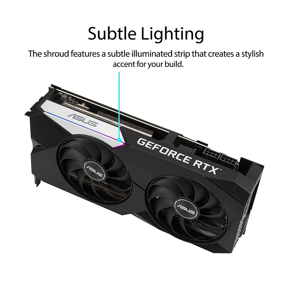 ASUS Dual NVIDIA GeForce RTX 3070 OC Edition Gaming Graphics Card (PCIe 4.0, 8GB GDDR6 Memory, HDMI 2.1, DisplayPort 1.4a, Axial-tech Fan Design, Dual BIOS, Protective Backplate, GPU Tweak II)