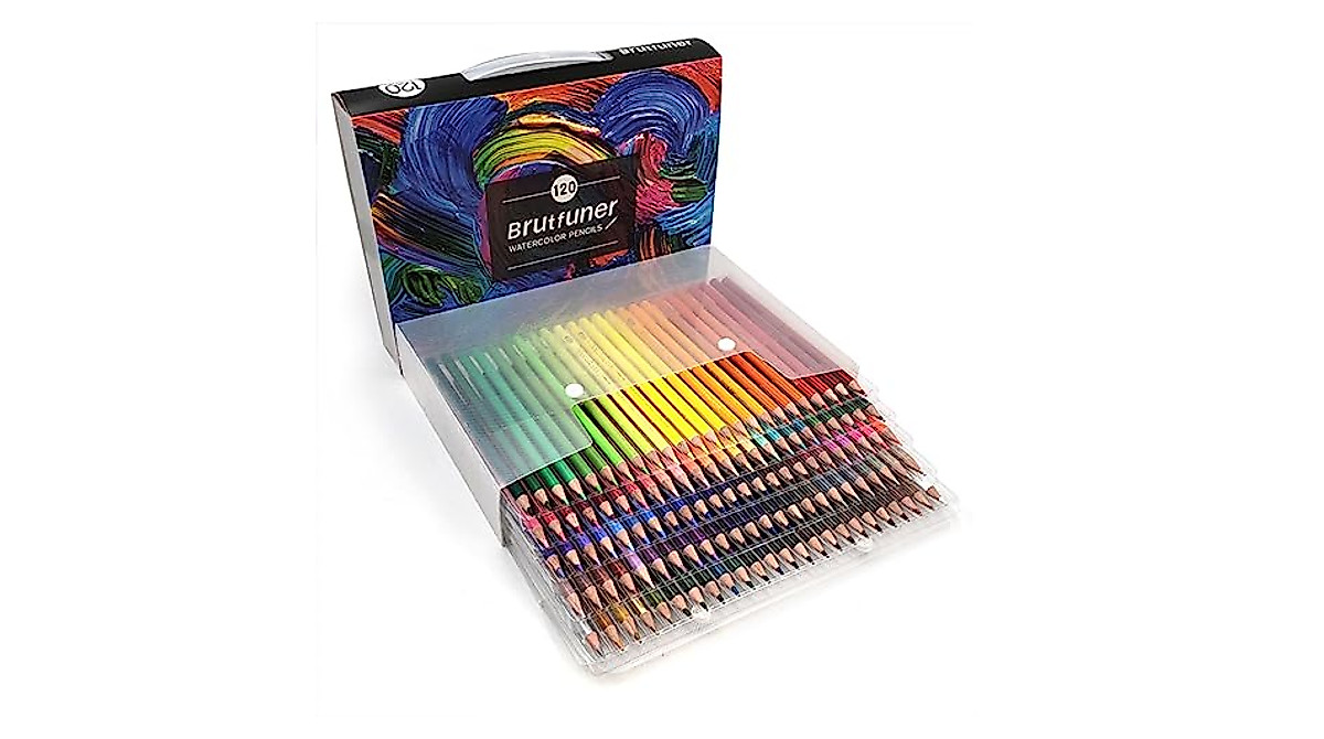 DAPNHA 120 Colored Pencils Set for Artists and Crafters