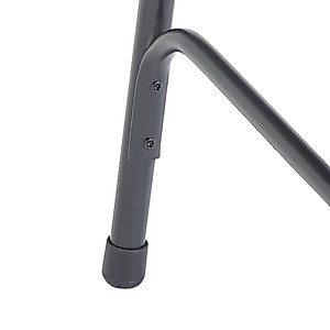 National Public Seating (4 Pack) NPS 1200 Series Premium Vinyl Upholstered Double Hinge Folding Chair, Dark Midnight Blue