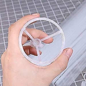 Large Balloon Sticks with Big Cups, 35 Sets Thickened 17inch Long Clear Bobo Balloon Sticks Holders for 10" to 30inch Large Balloons