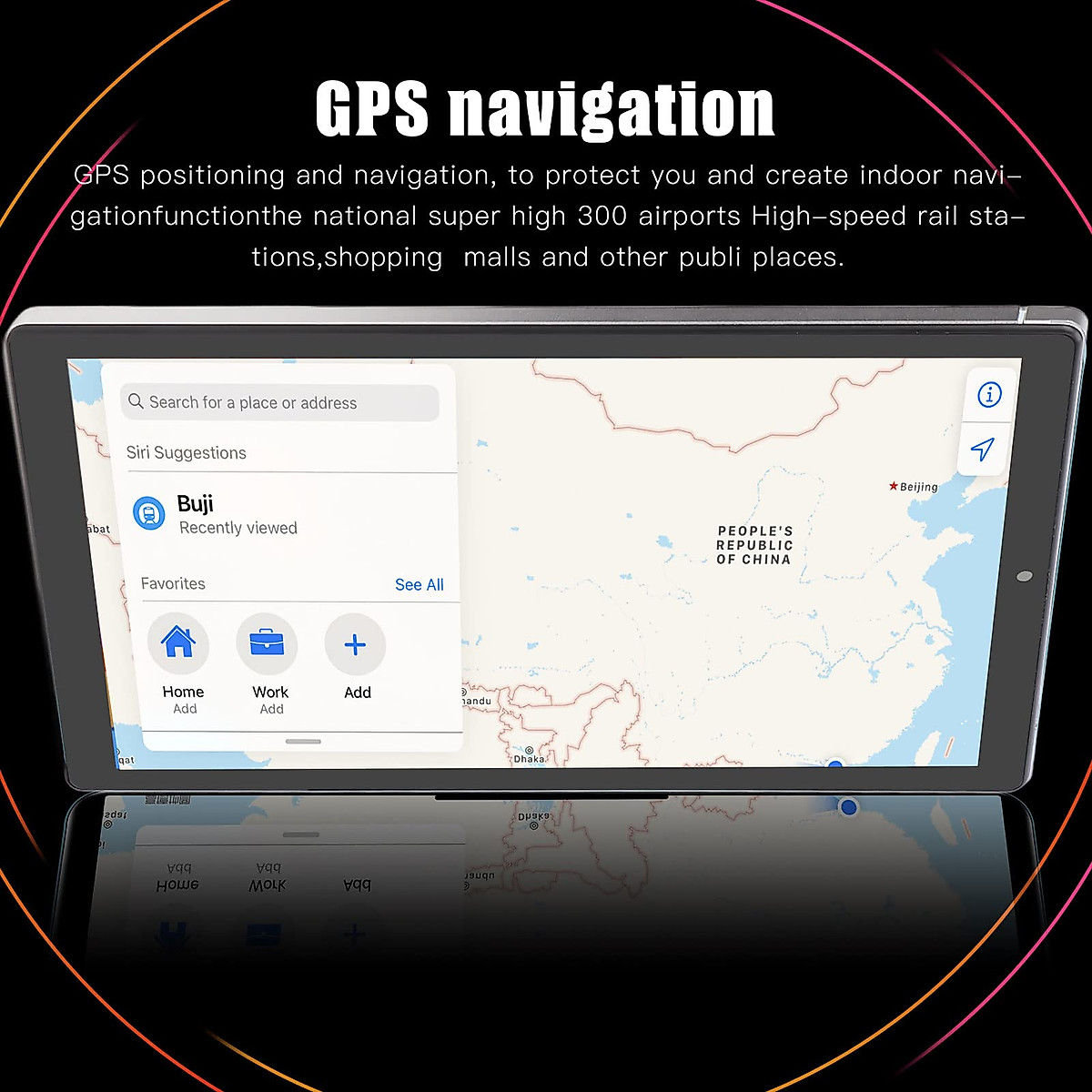 10.1 Inch Tablet, Android11 2.4 5G WiFi Silver Tablet MT6592 8 Core CPU Home Dual Camera (US Plug)